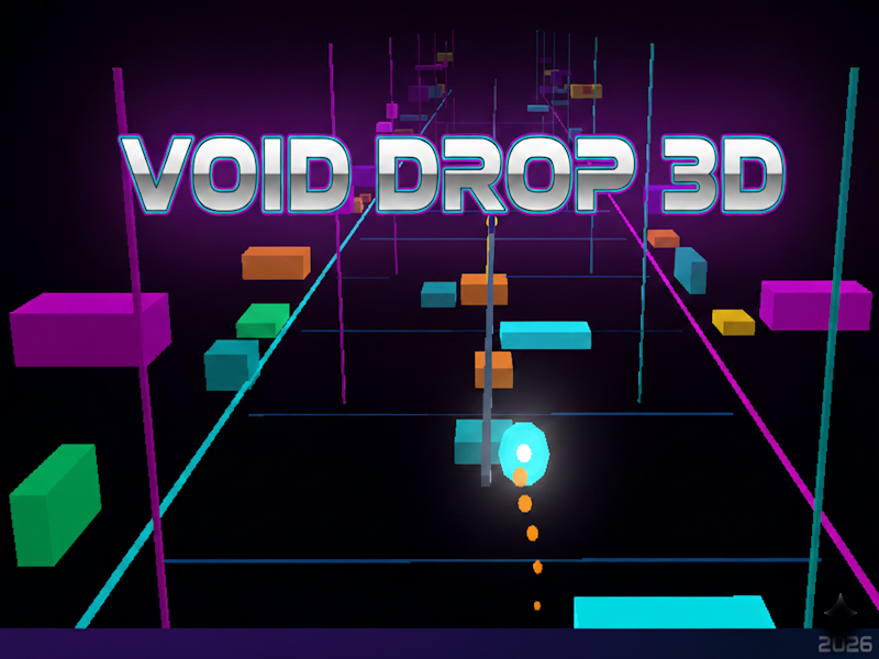 Void Drop 3D 🕹️ Igrajte online na SGameS